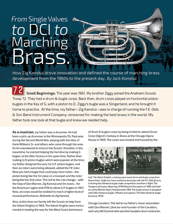 Marching Brass – Kanstul Musical Instruments